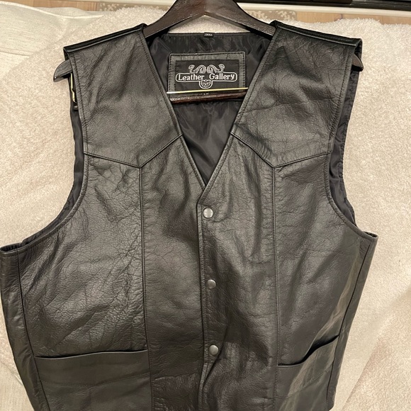 Leather Gallery | Jackets & Coats | Mens Xl Genuine Leather Riding Vest ...